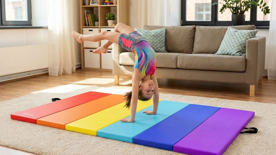 Best Gymnastics Mats for Home | Foldable Gym Mats For Flips | Safly Fun ...