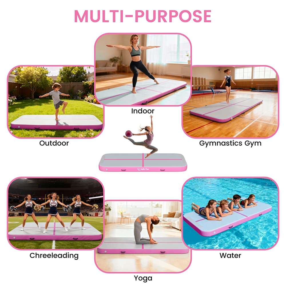 Air Track Mat – Premium Inflatable Gymnastics Mat | Safly Fun – Saflyfun
